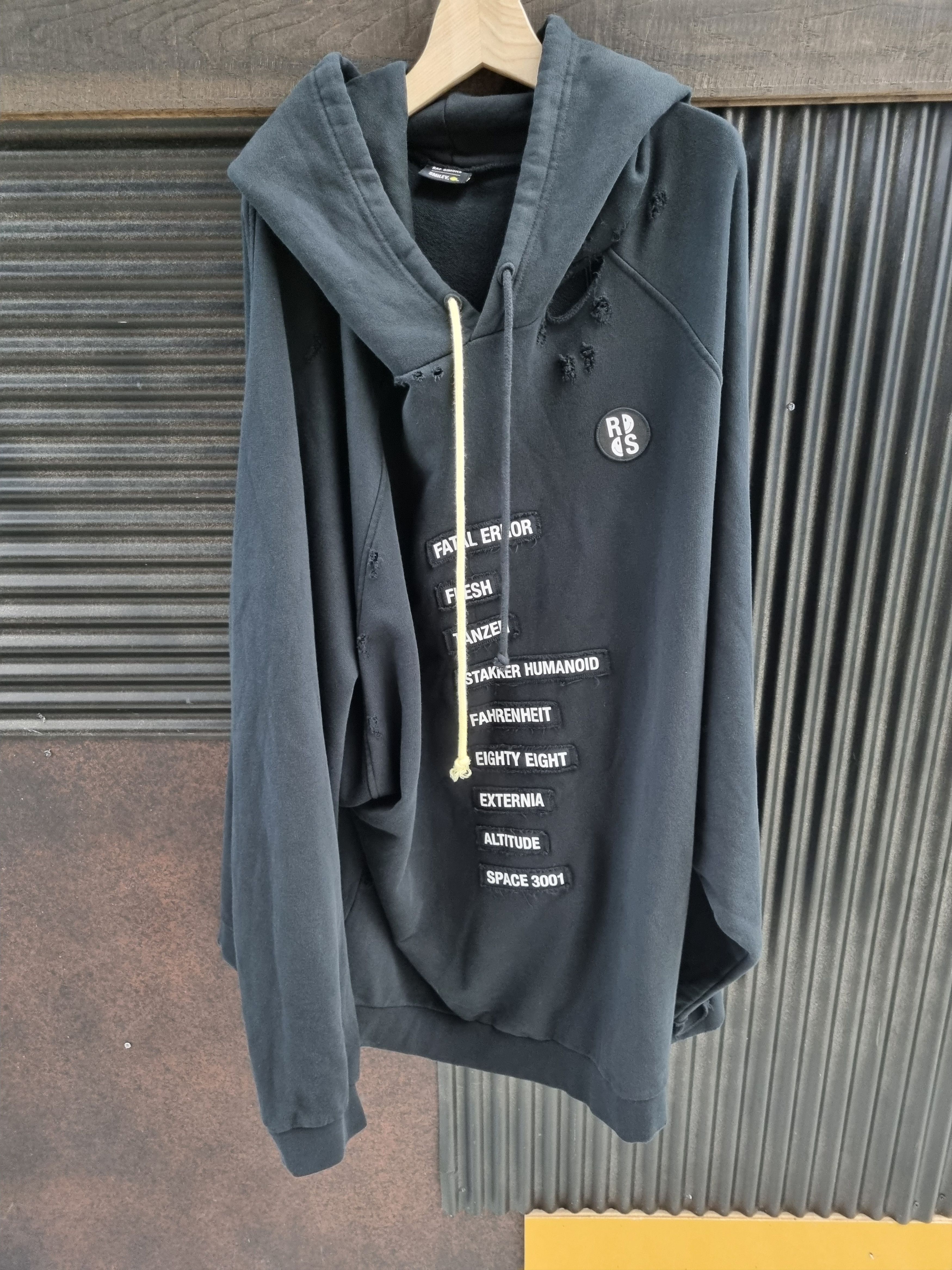 Raf Simons Raf Simons Smiley Hoodie | Grailed