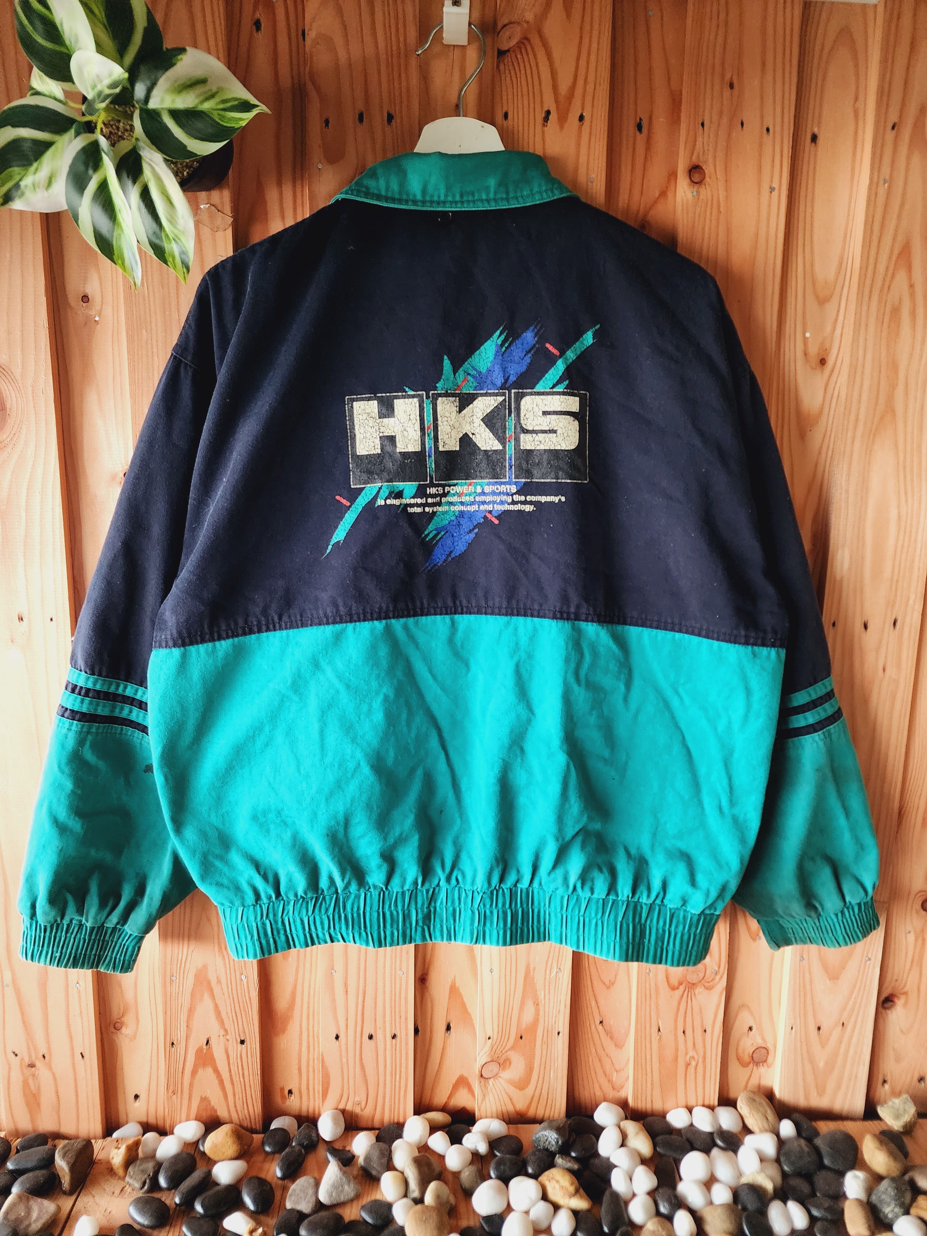 Japanese Brand × Vintage Vintage HKS Racing Bomber Jacket Rare Design ...
