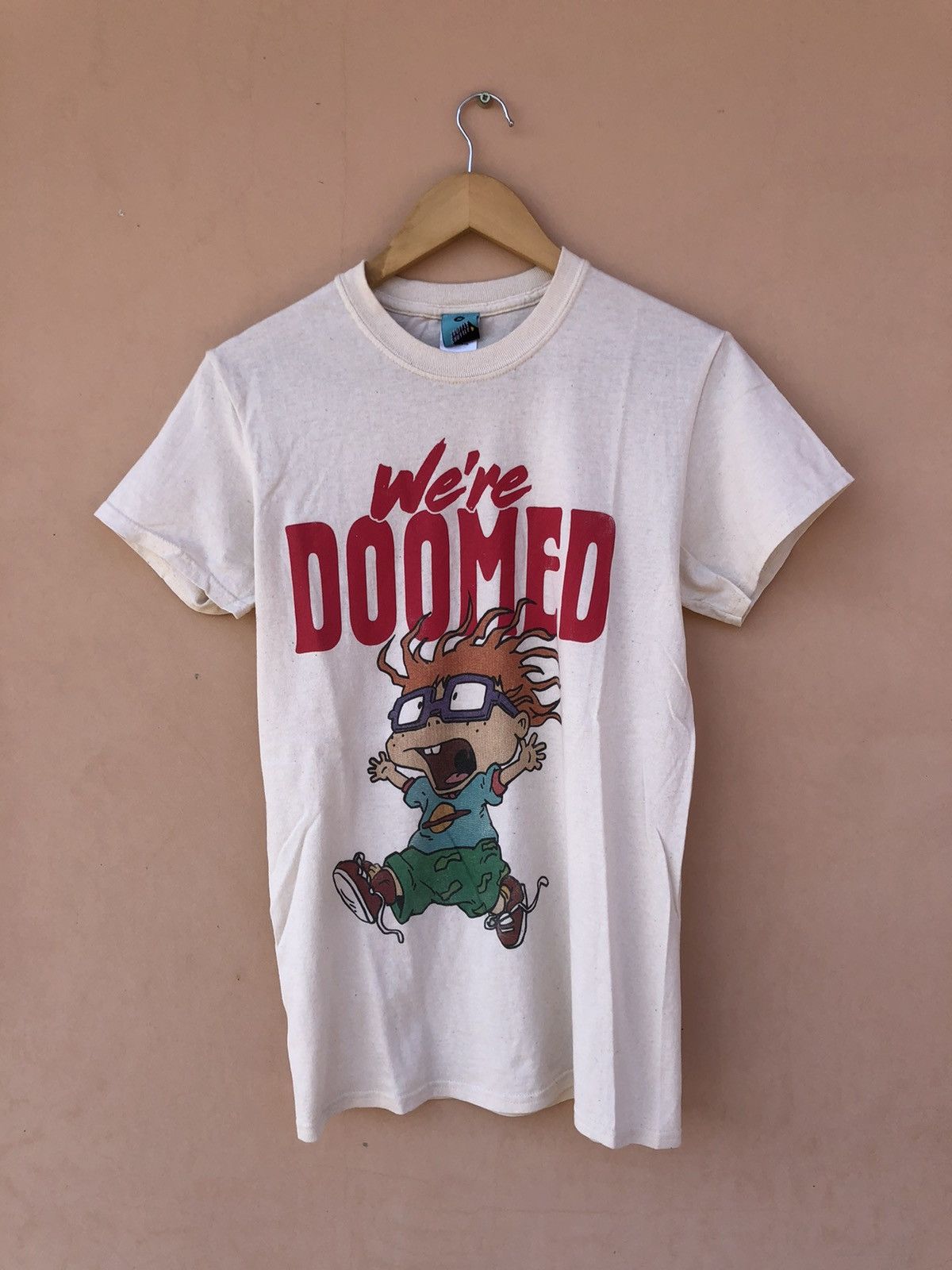 Band Tees × Cartoon Network × Nickelodeon Rugrats Chuckie Finster Were Doomed Nickelodeon Tee ...