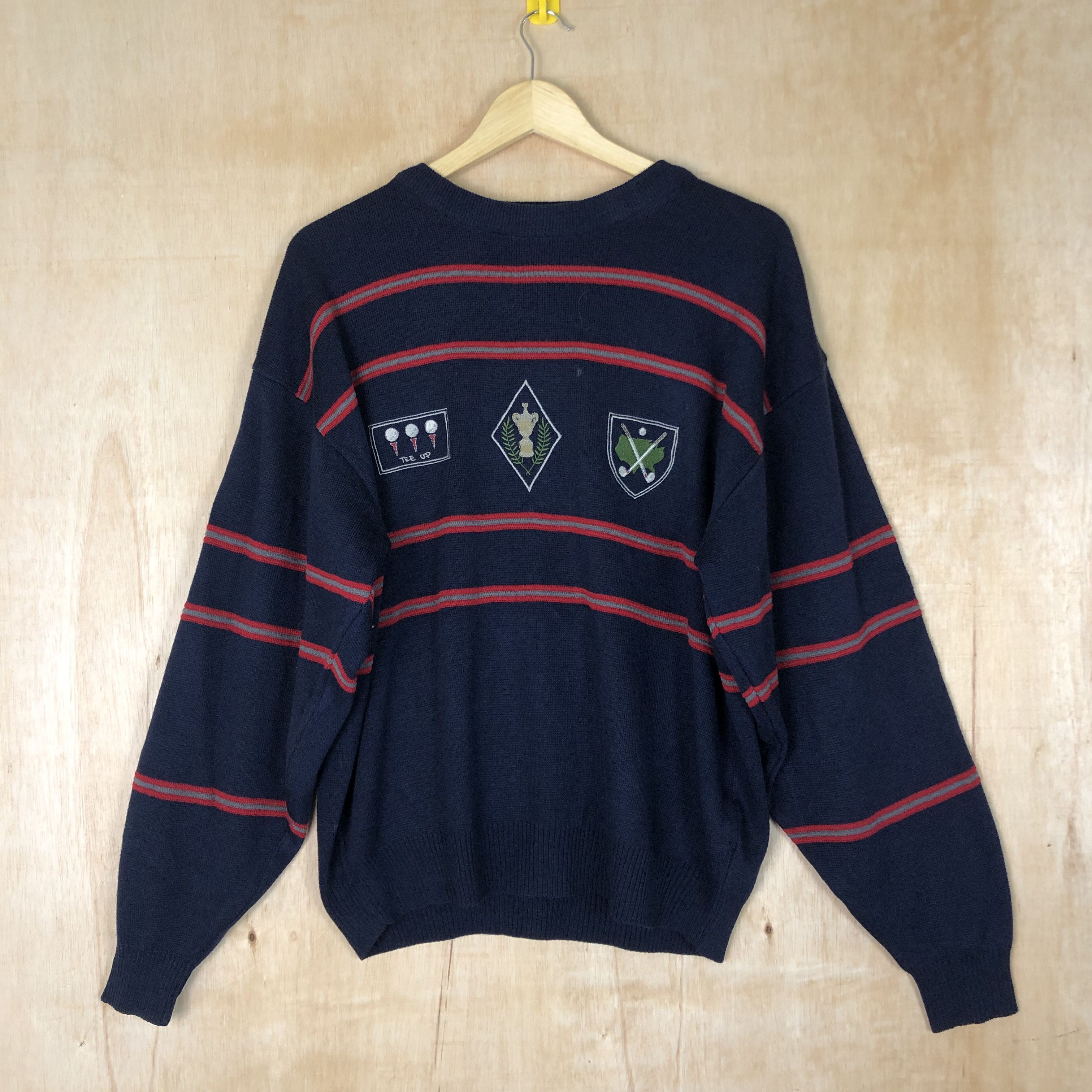 Homespun Knitwear Us open Golf Knit Sweater | Grailed