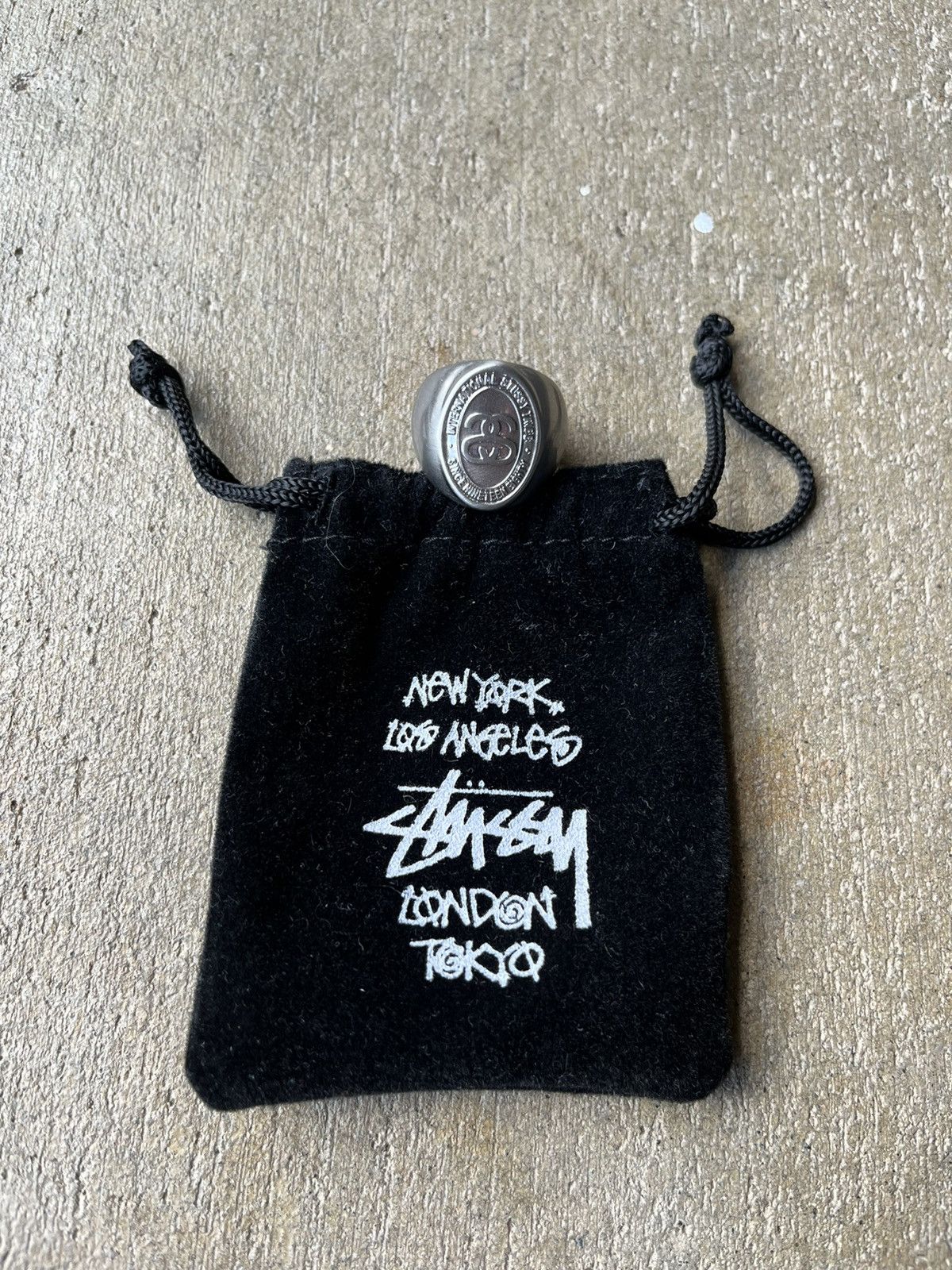 Stussy × Vintage Vintage Stussy Ring | Grailed