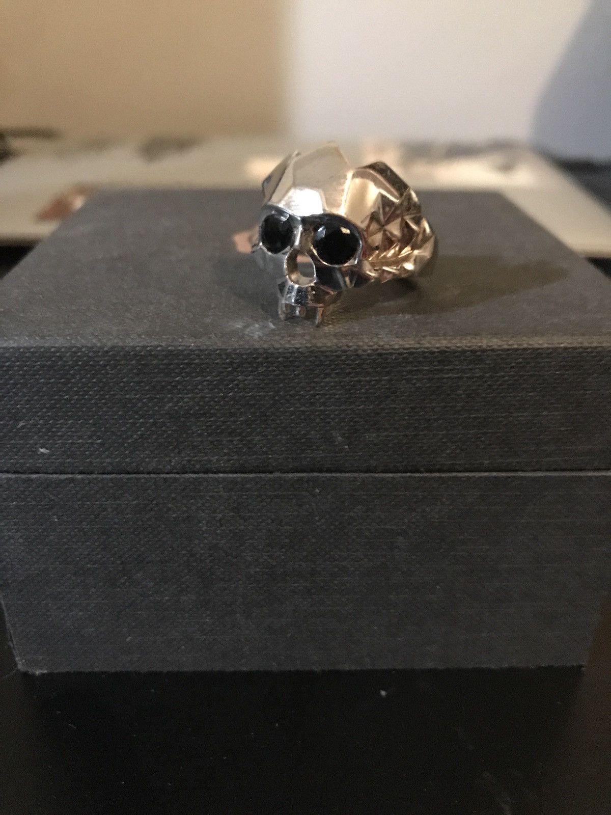 Kasun London Vampire Skull Bite Ring - Silver | Grailed