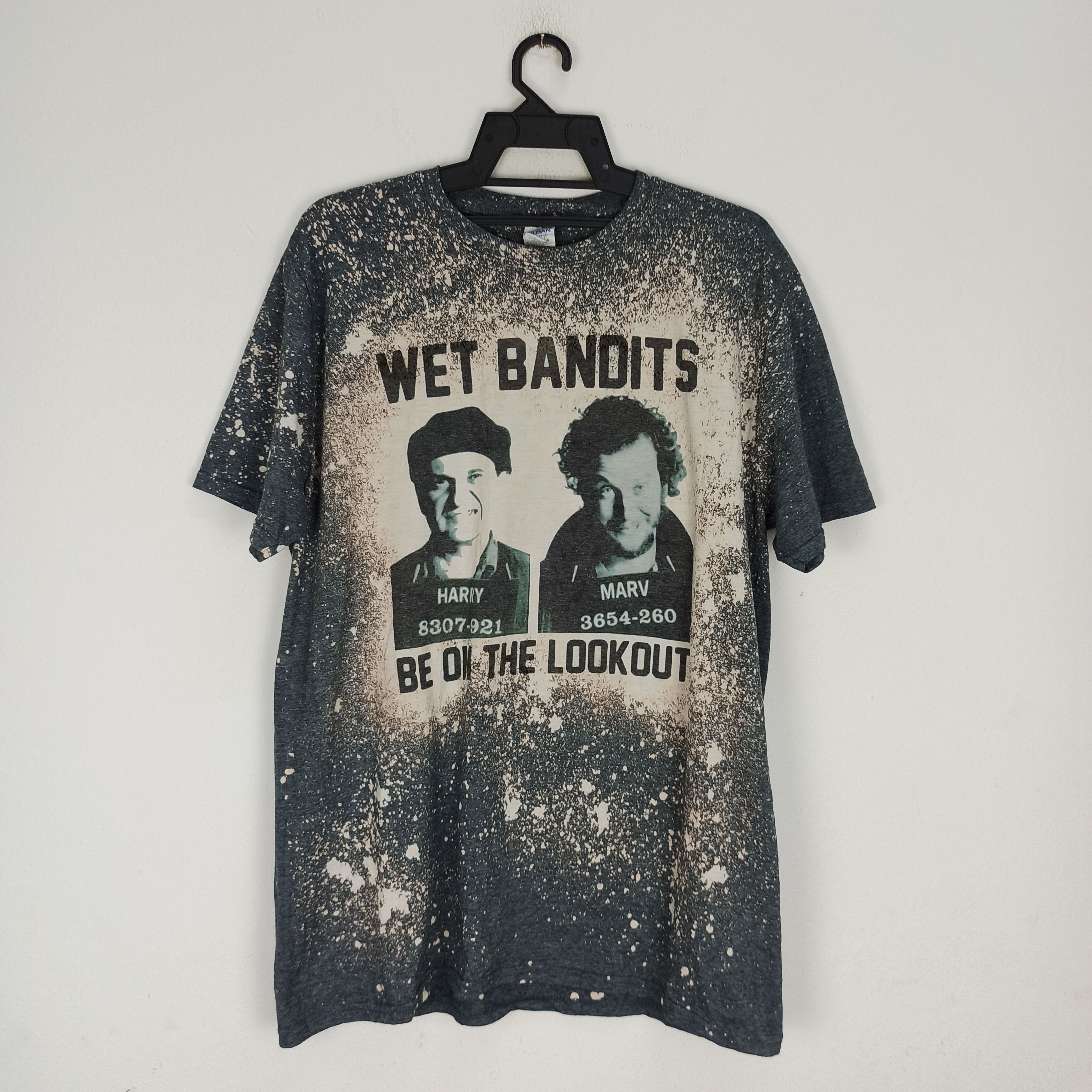 Custom × Movie 🔥Rare🔥Movie Home Alone Wet Bandits Asid Wash Design ...