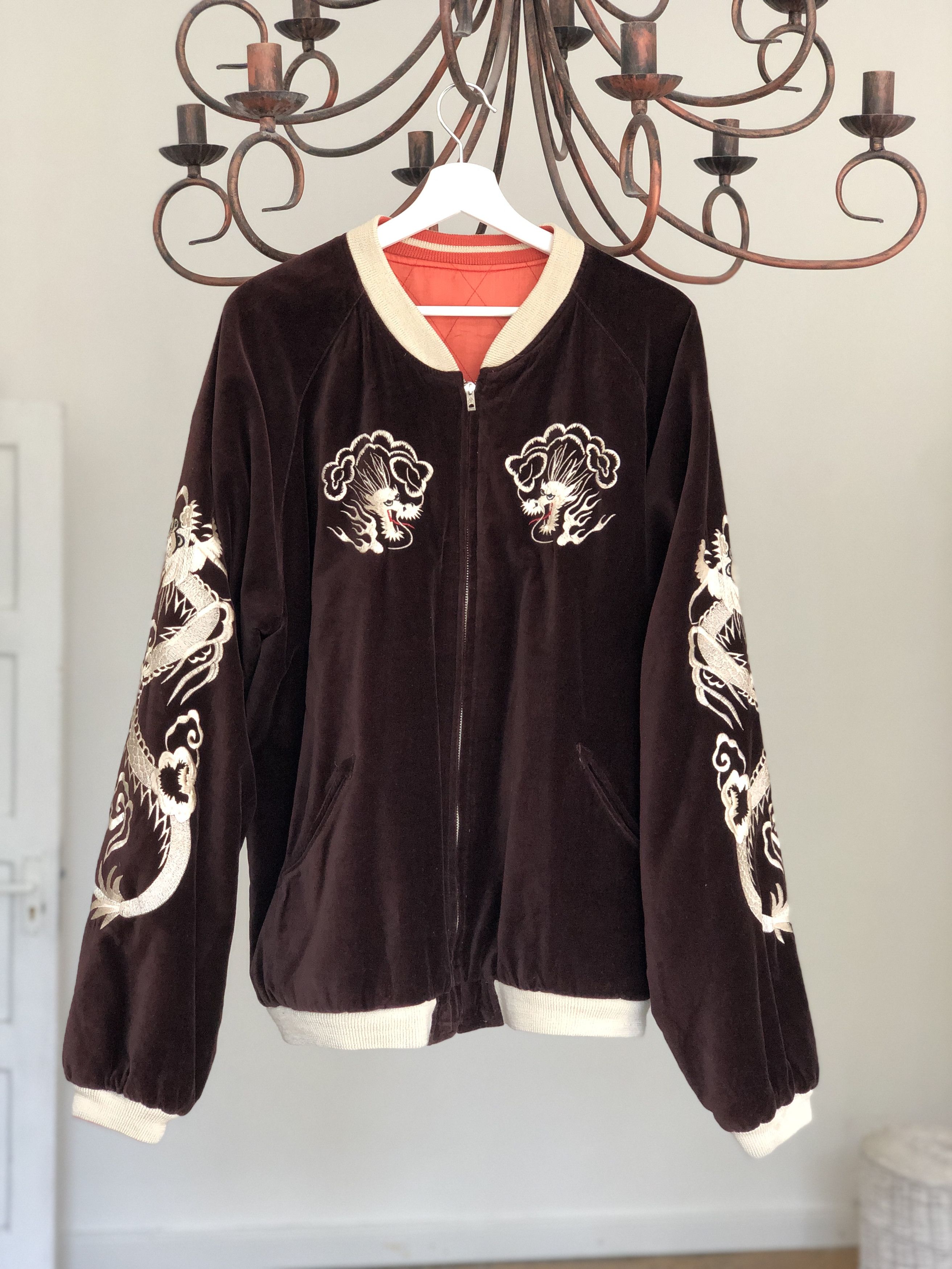 Vintage Vintage Orient Express Japanese Souvenir Reversible Jacket ...