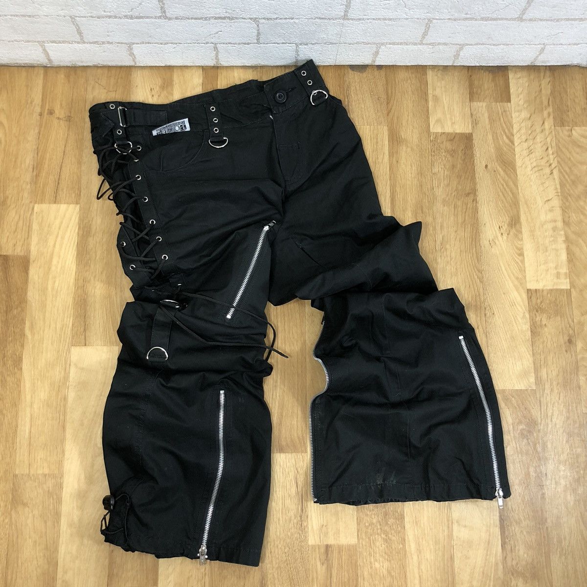 Vintage Vintage tactical multipocket cargo pants bondage avantgardY2 | Grailed