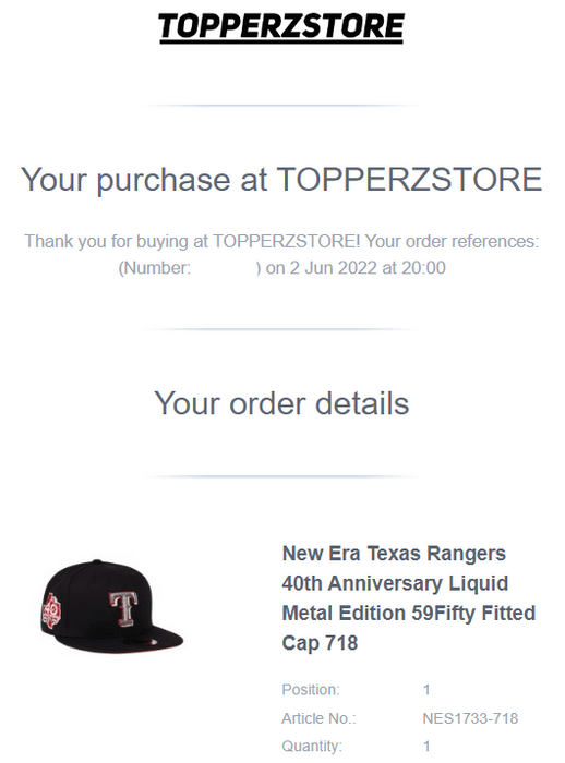 New Era 7 1/8 Black Red Terminator Texas Rangers 40th Topperz Cap | Grailed