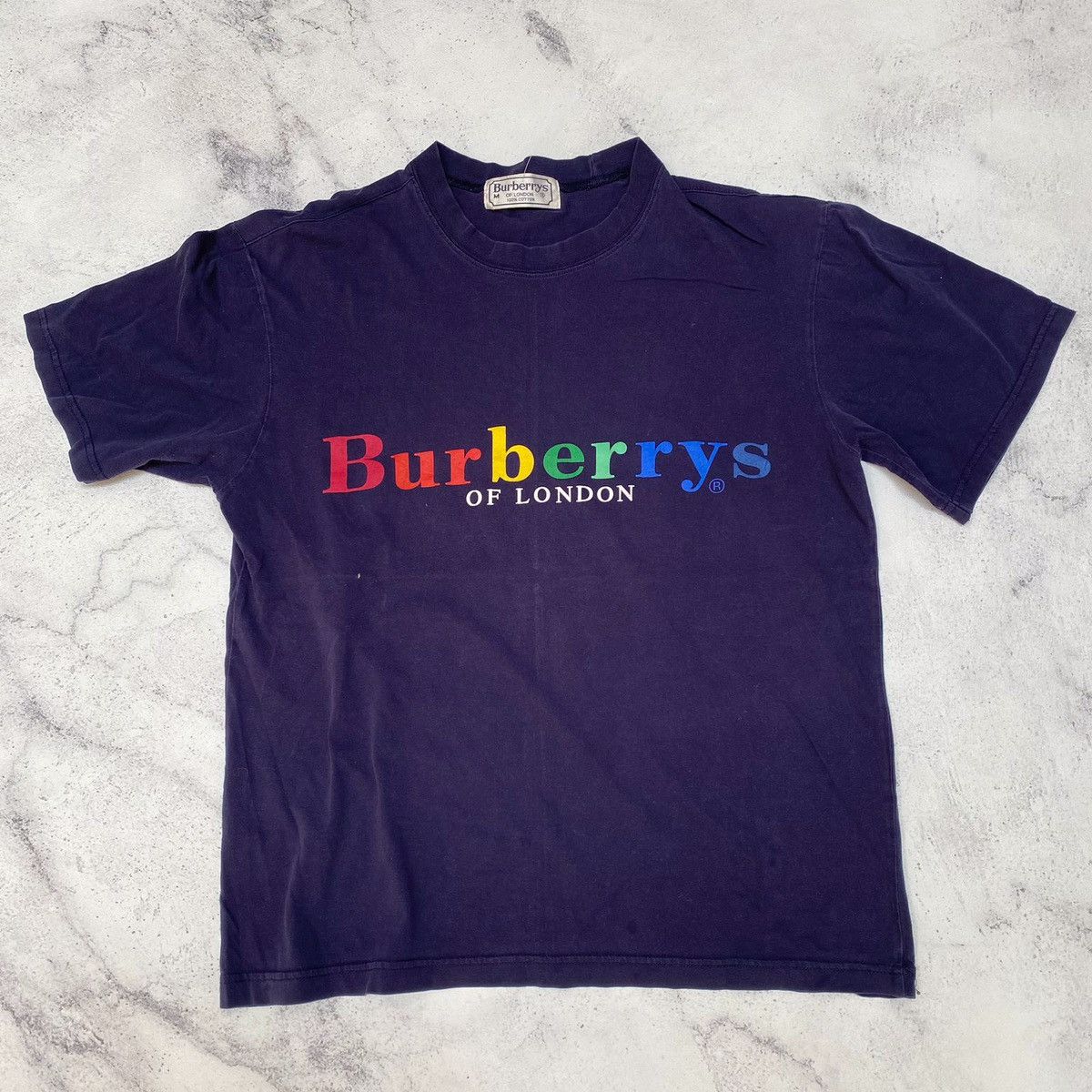 Vintage Vintage Burberry rainbow spell out | Grailed