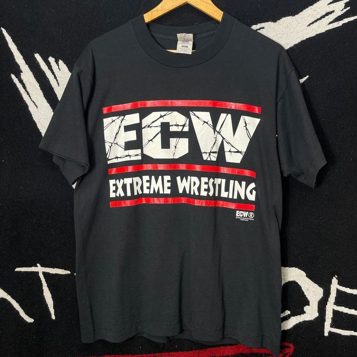Vintage ECW Extreme Championship Wrestling Vintage 90s Shirt L | Grailed
