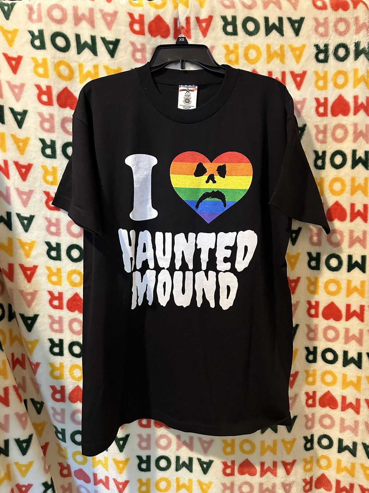 Haunted Mound Sematary x Haunted Mound I Heart Haunted Mound Pride Tee ...