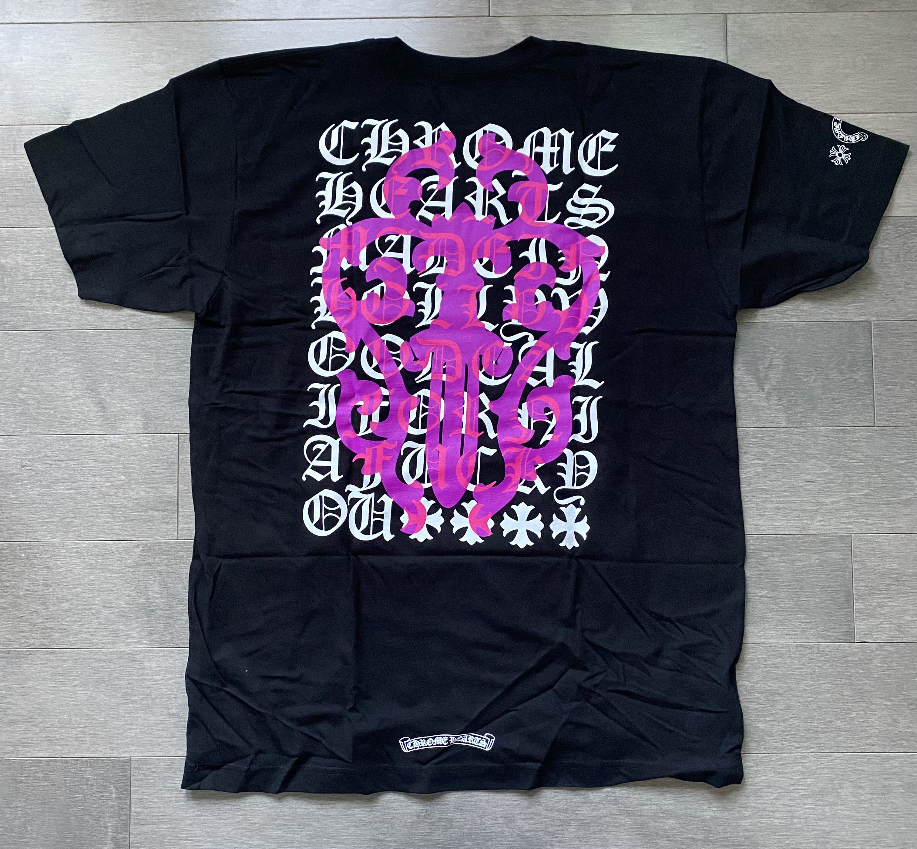 Chrome Hearts Eye Chart Dagger Tee Black | Grailed Chrome Hearts Eye Chart Dagger Tee Black | Grailed
