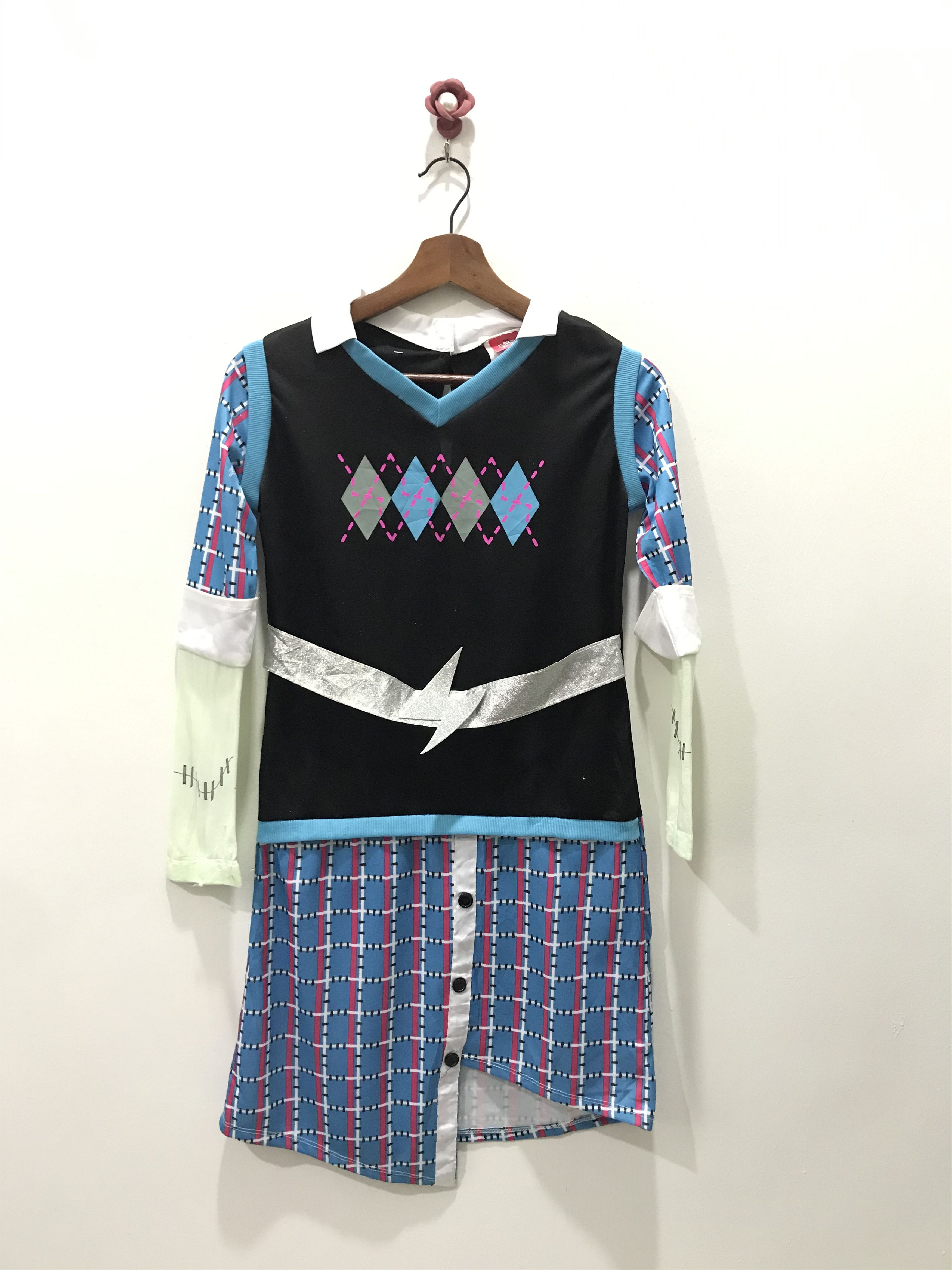 Costume Made × Lightning Bolt × Stein MONSTER HIGH Glitter FrankieStein ...