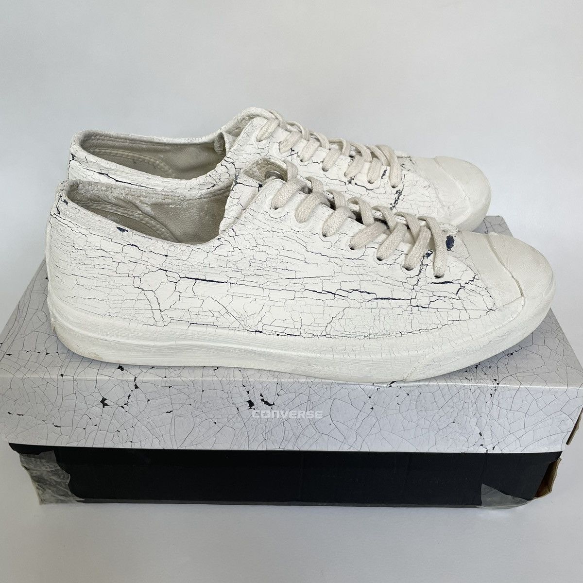 Converse × Maison Margiela S/S 14 Painted Jack Purcell Sneakers | Grailed