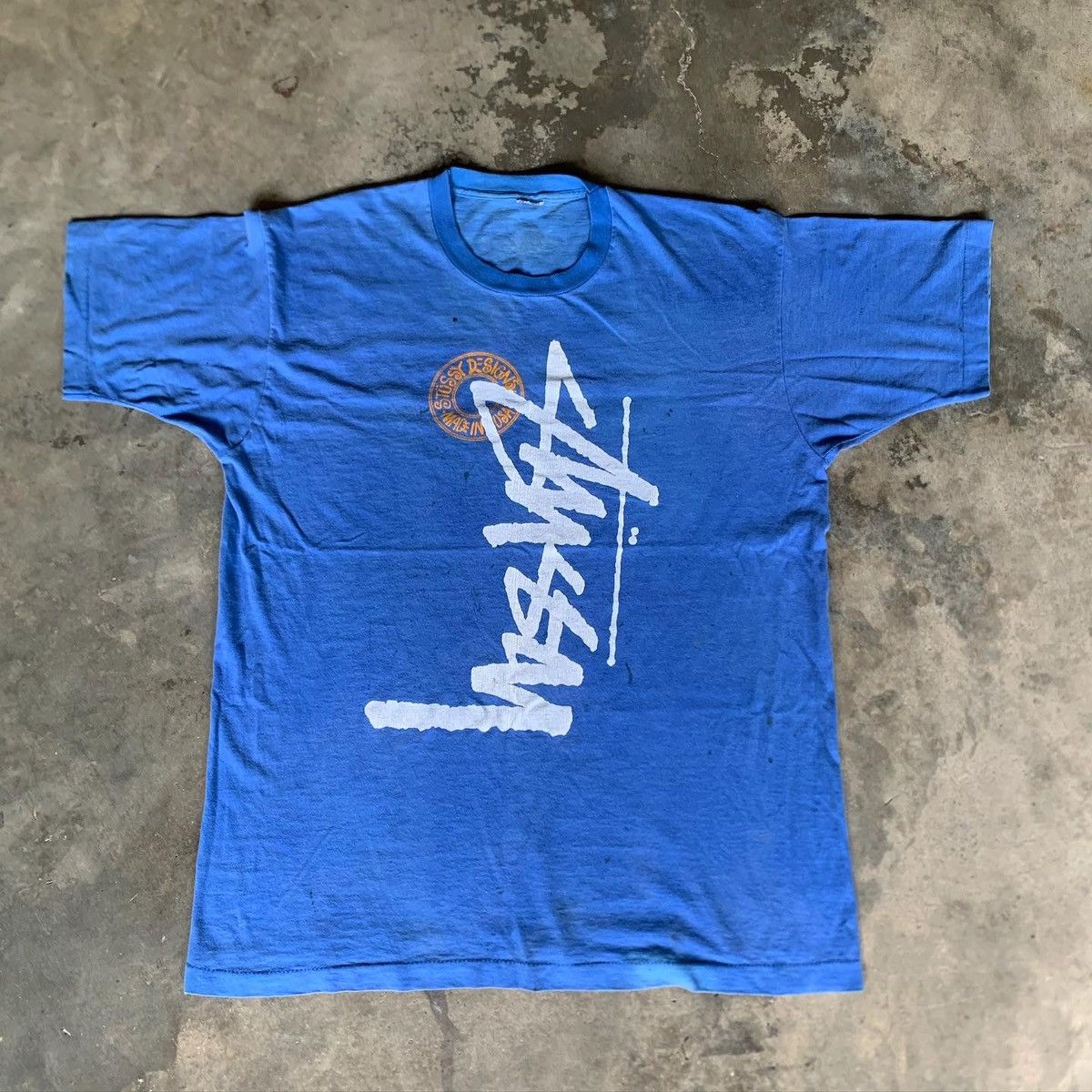 Streetwear × Stussy × Vintage Rare Vintage Original Stussy 1980s Design ...