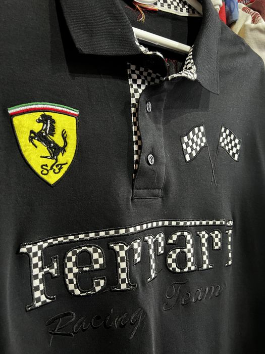 Vintage Ferrari Michael Schumacher F1 Polo Shirt | Grailed
