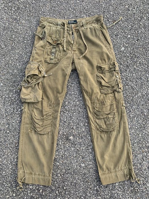 Ralph Lauren 💥VERY RARE💥VINTAGE POLO RALPH LAUREN MILITARY CARGO PANTS | Grailed