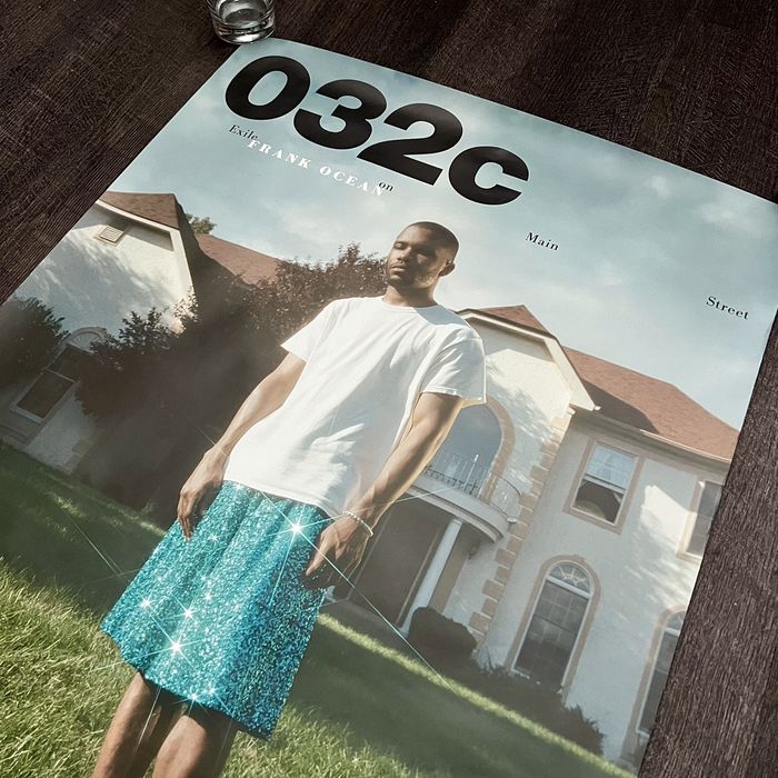 Frank Ocean 032c Issue #33 “Frank Ocean” Poster | Grailed