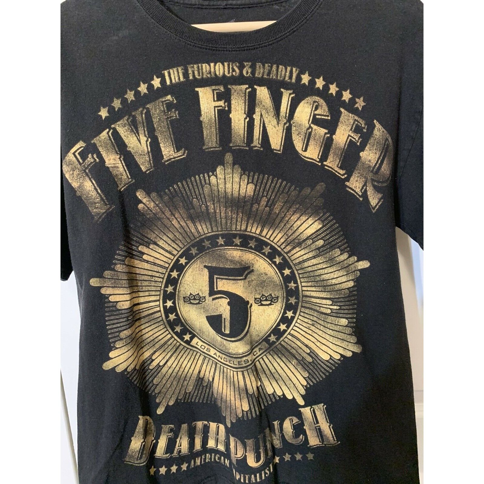 Hanes 5 Finger Death Punch Heavy Metal Band FIVE FINGER DEATH PUNC ...