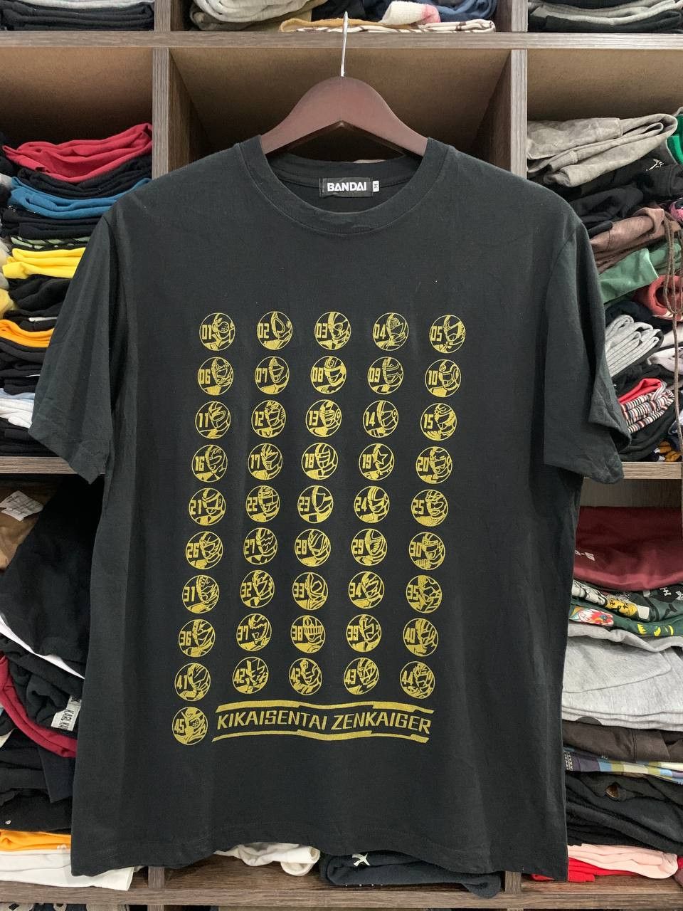 Japanese Brand KIKAI SENTAI ZENKAIGER TSHIRT SERIES BANDAI RARE | Grailed
