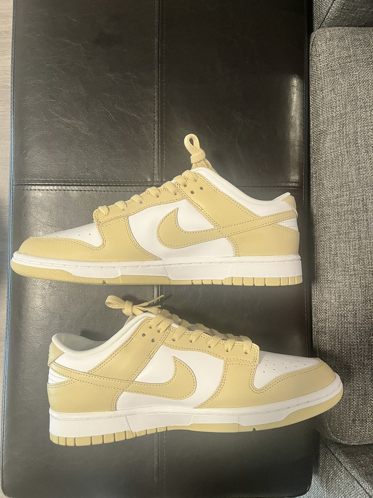 Nike DS Nike Dunk Low Retro BTTYS white/team gold | Grailed