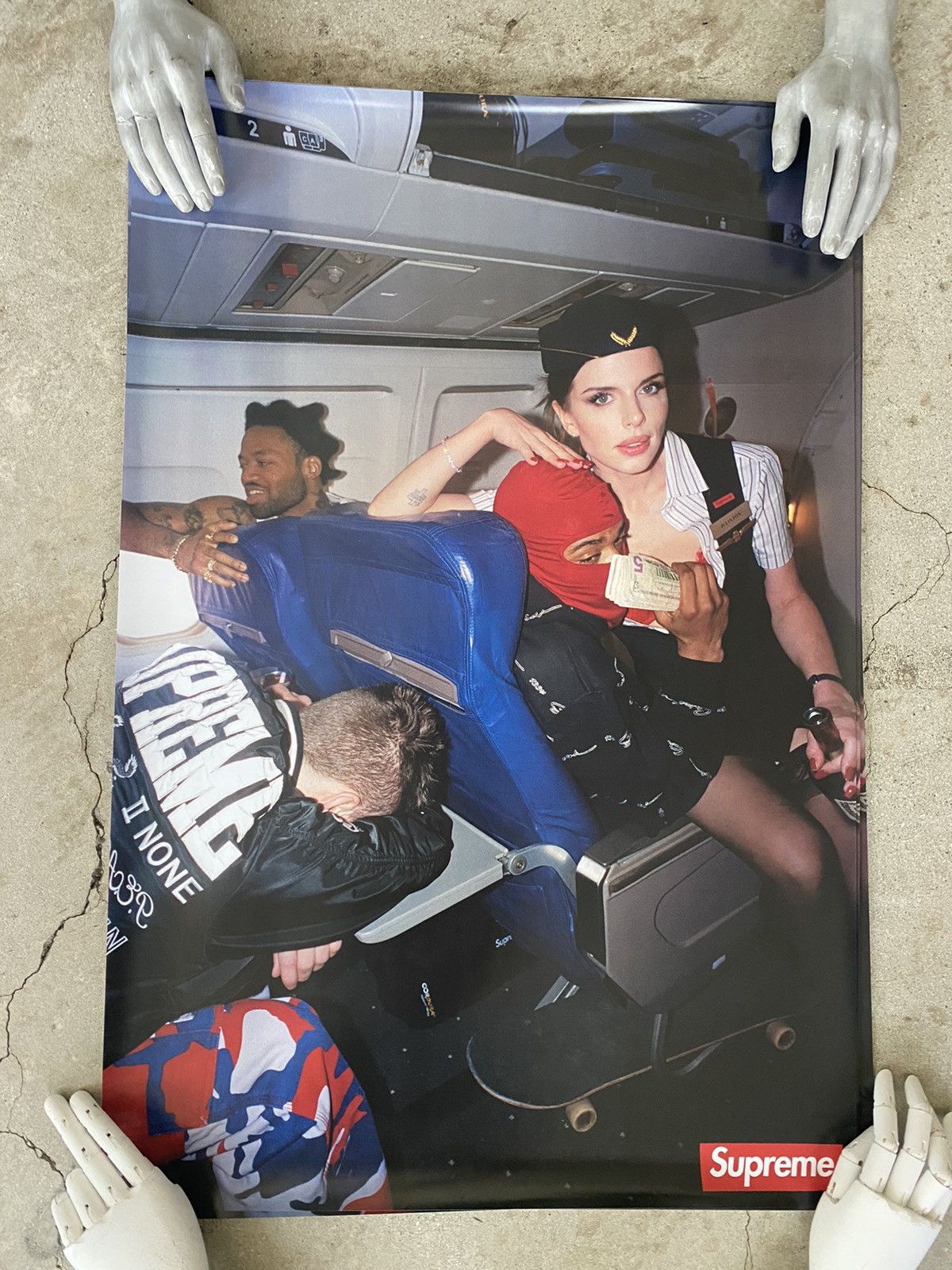 Supreme BRAND NEW SUPREME JULIA FOX POSTER BY HARMONY KORINE | Grailed