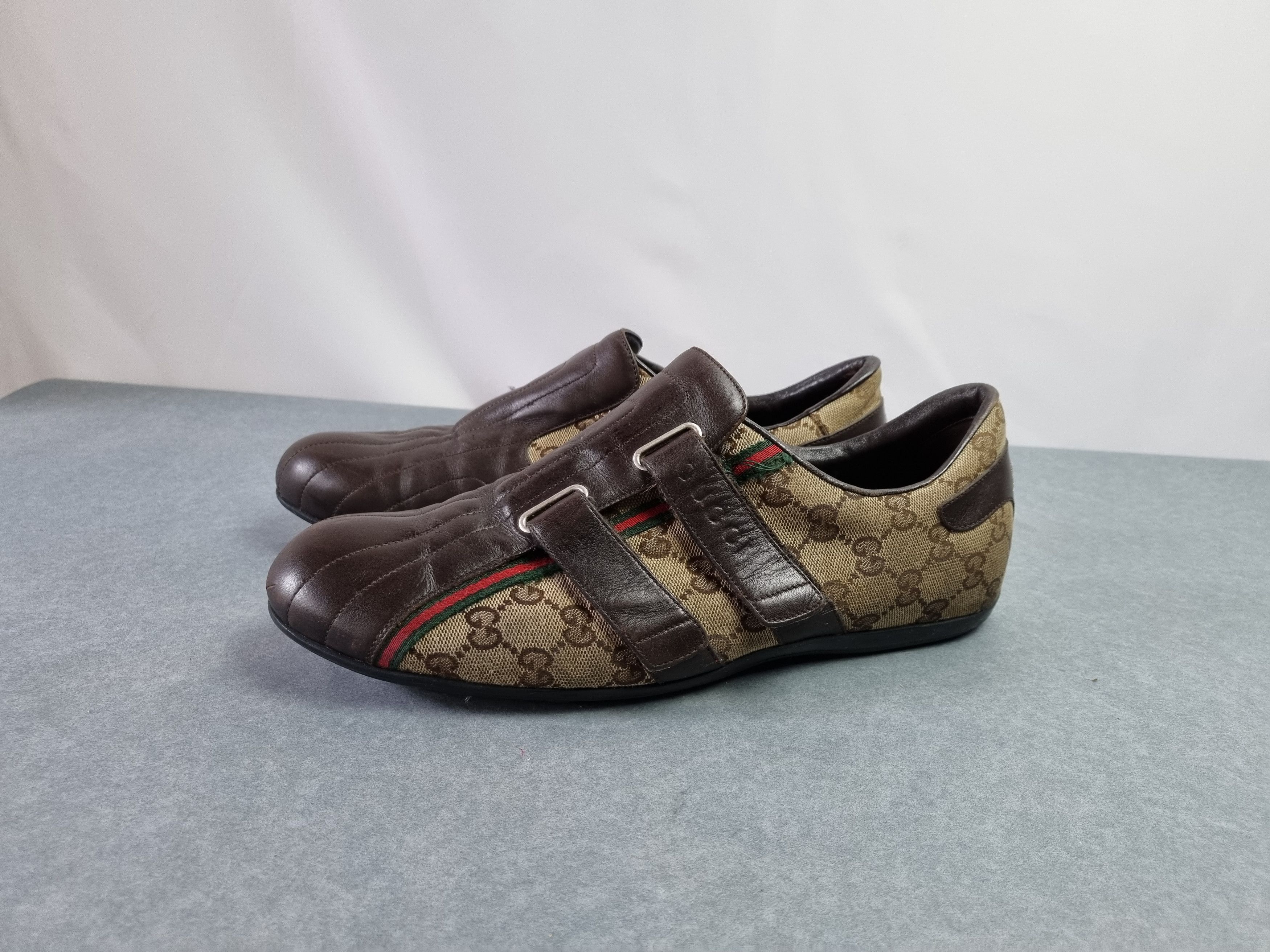 Gucci × Luxury × Streetwear 90s Gucci GG Monogram Shoes TOM FORD Era ...