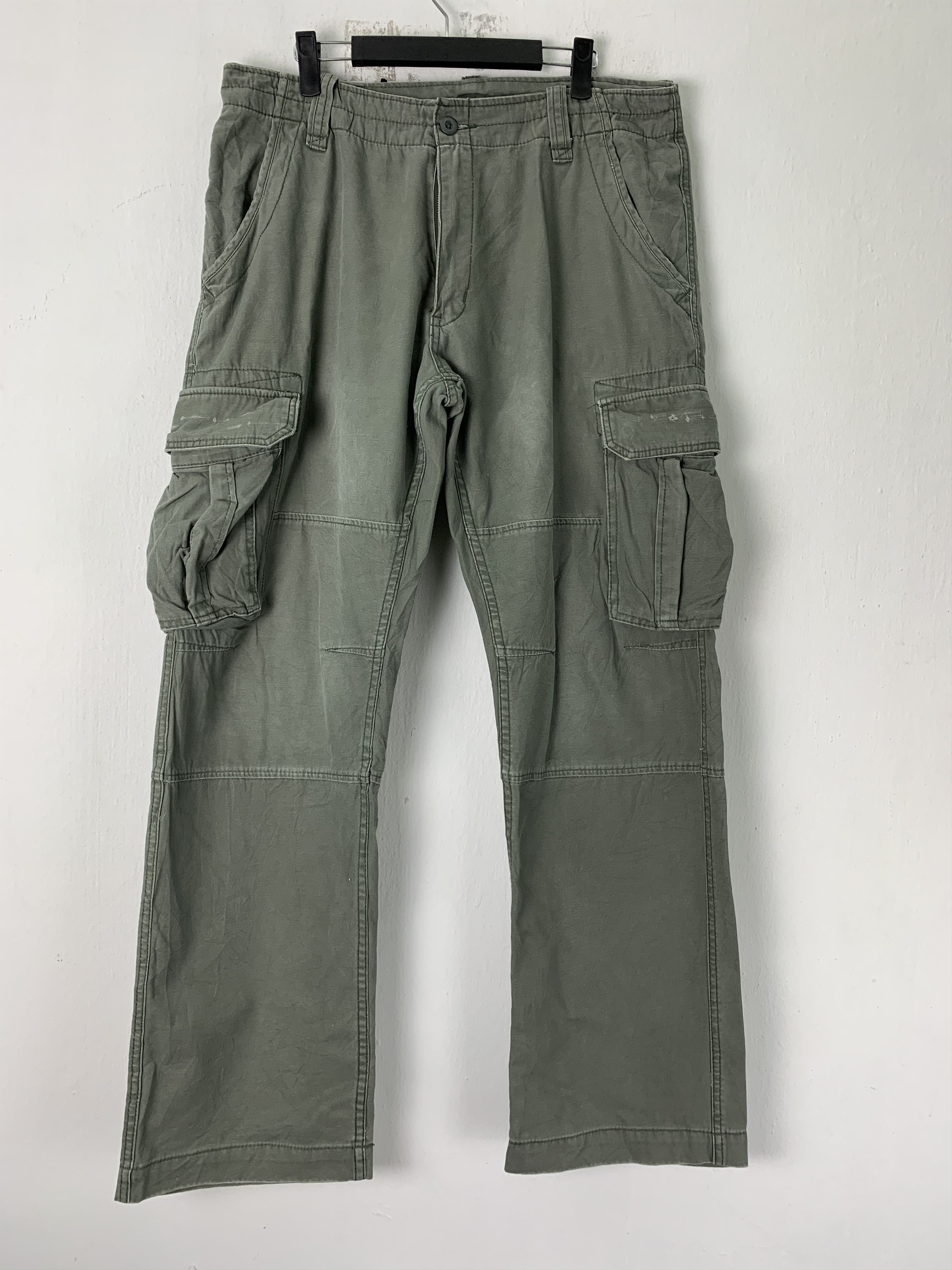 Vintage Japan tactical cargo TWENTY WORK multipocket utility pants | Grailed