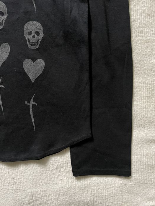 Raf Simons Raf Simons AW98 ‘Skulls, Hearts, Daggers’ Longsleeve Shirt ...