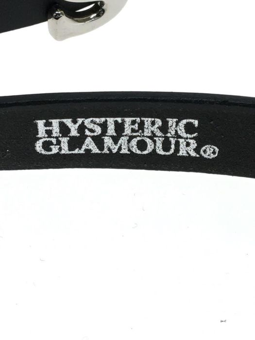 Hysteric Glamour Metal Logo Studded Leather Belt | Grailed