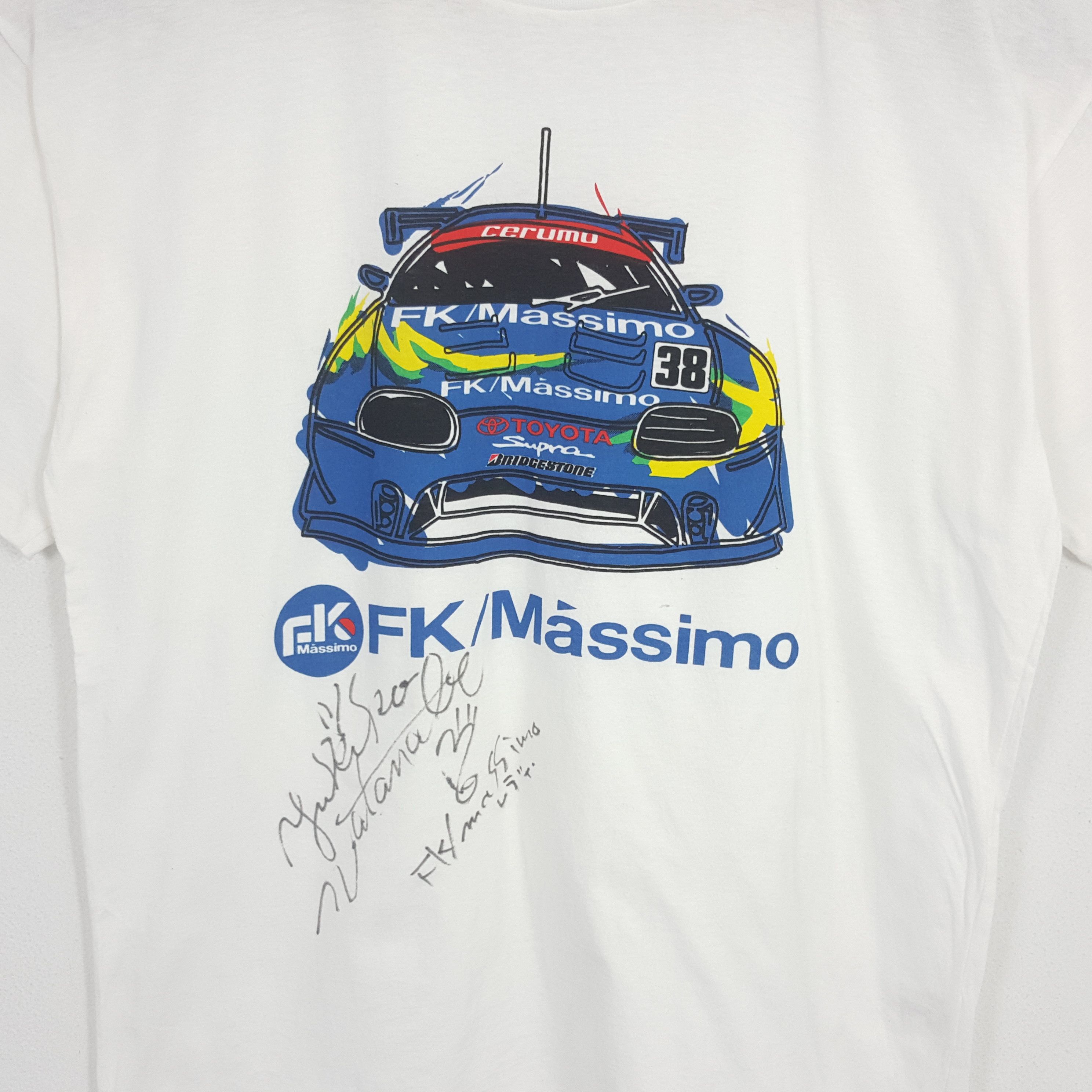 Vintage Vintage FK MASSIMO Toyota Supra Racing Team T-Shirt | Grailed