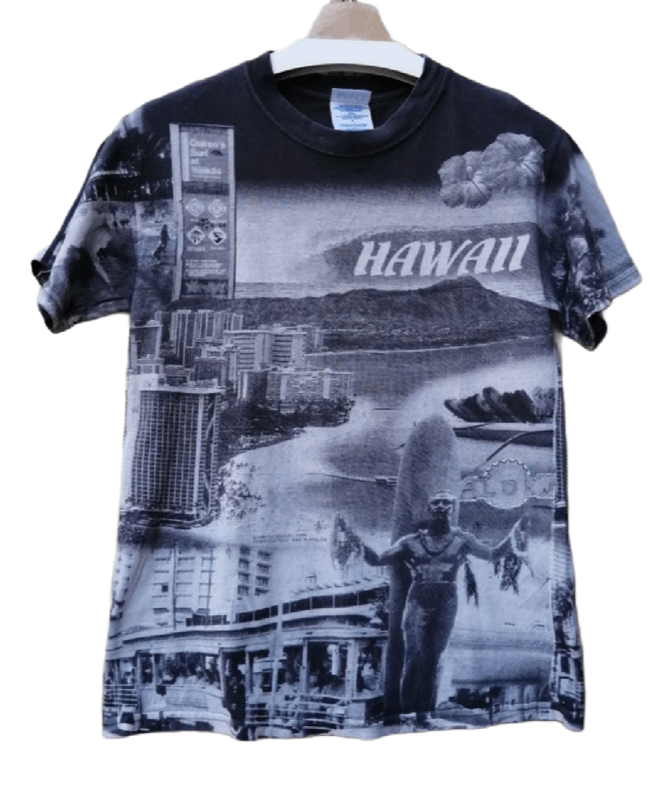 Vintage Vintage WAYNE SAMUEL 90s Allover Print Tshirt | Grailed