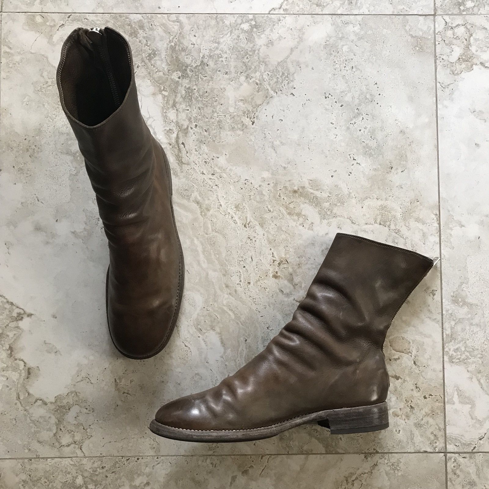 Guidi Guidi 988 Brown Back-Zip Boots | Grailed Guidi Guidi 988 Brown Back-Zip Boots | Grailed
