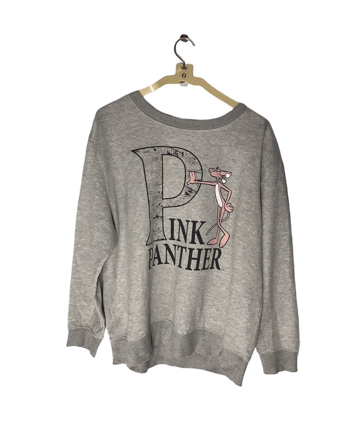 Cartoon Network Pink panther crewneck sweatshirt | Grailed