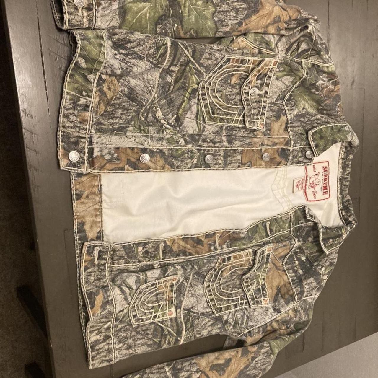Supreme × True Religion SUPREME X TRUE RELIGION REALTREE DENIM TRUCKER ...