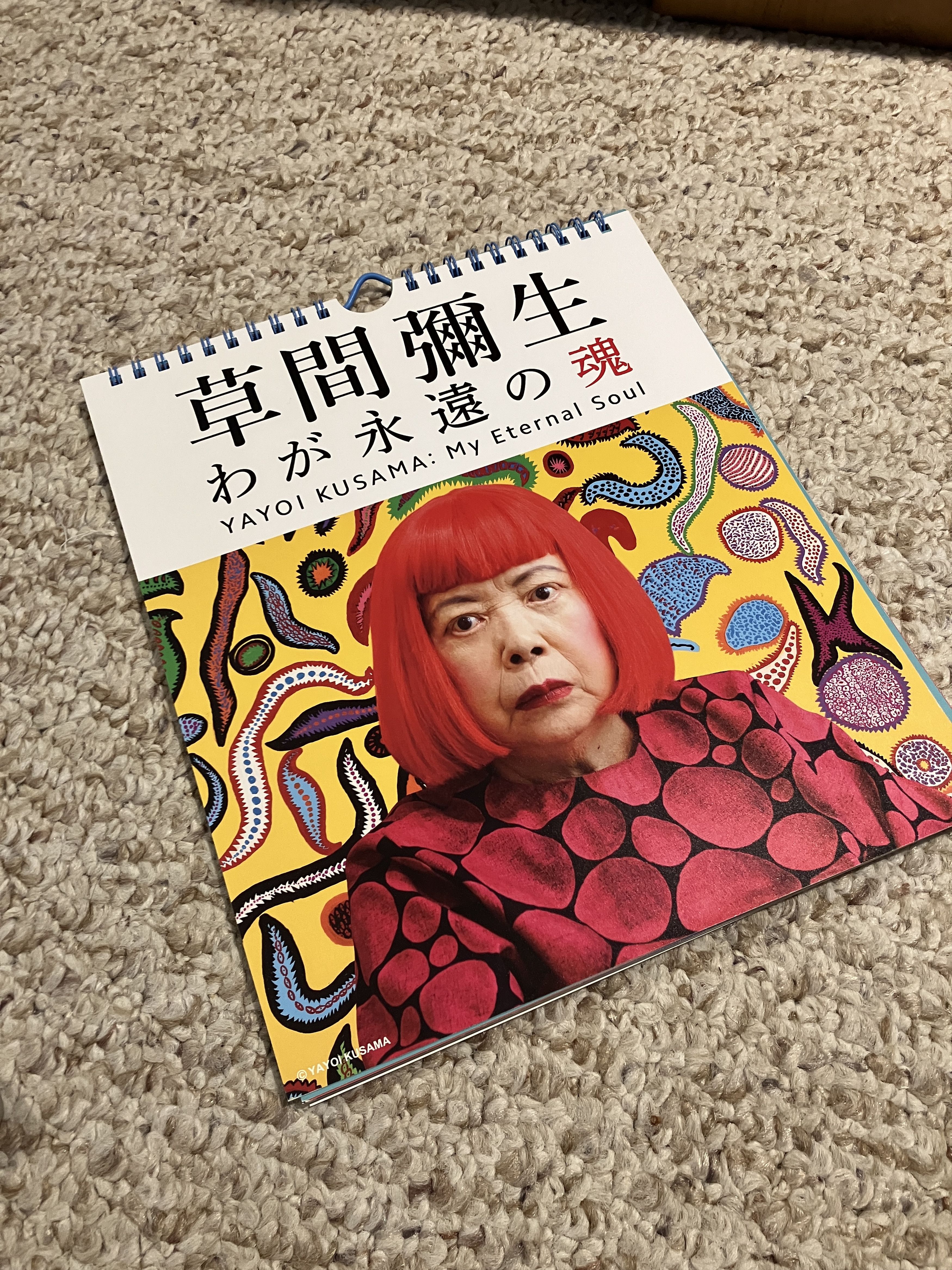 Art Yayoi Kusama MY ETERNAL SOUL Reusable Calendar | Grailed