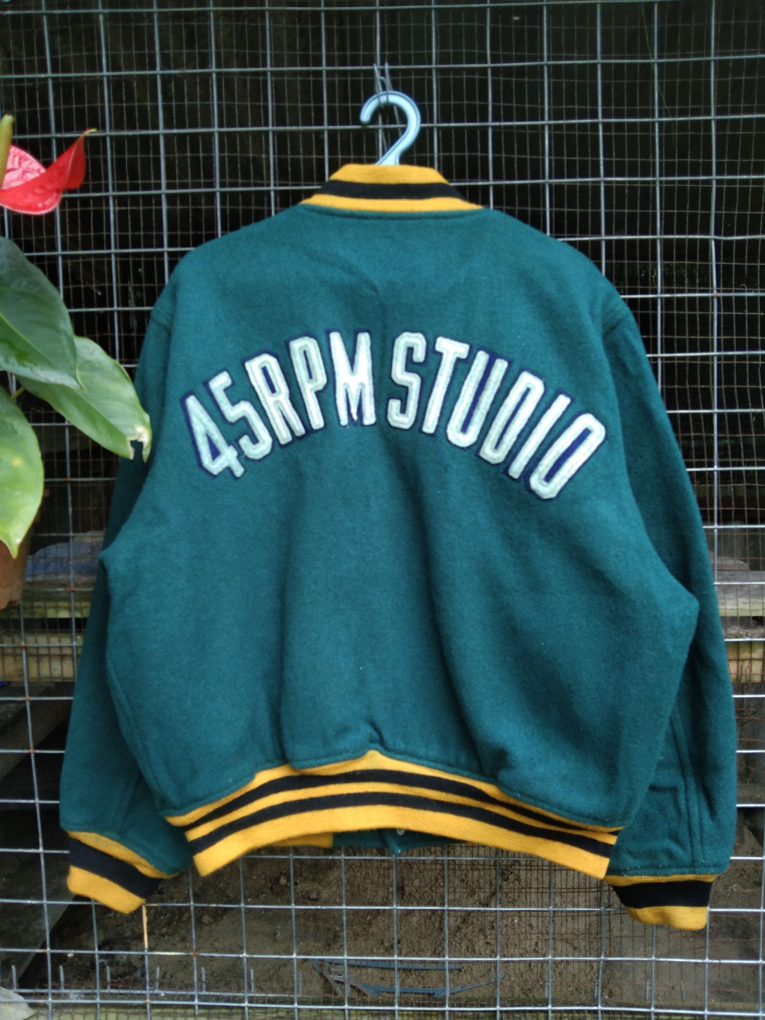 45rpm × Designer × Very Rare CYBER SALES🔥🔥45RPM STUDIO VARSITY JACKET | Grailed