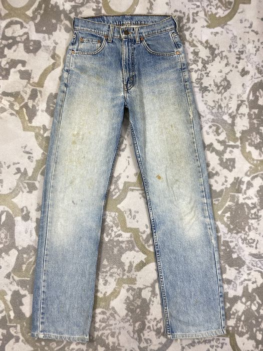 Vintage Dirty Light Blue Wash Vintage Levis 509 Jeans 26x31- JN2826 ...