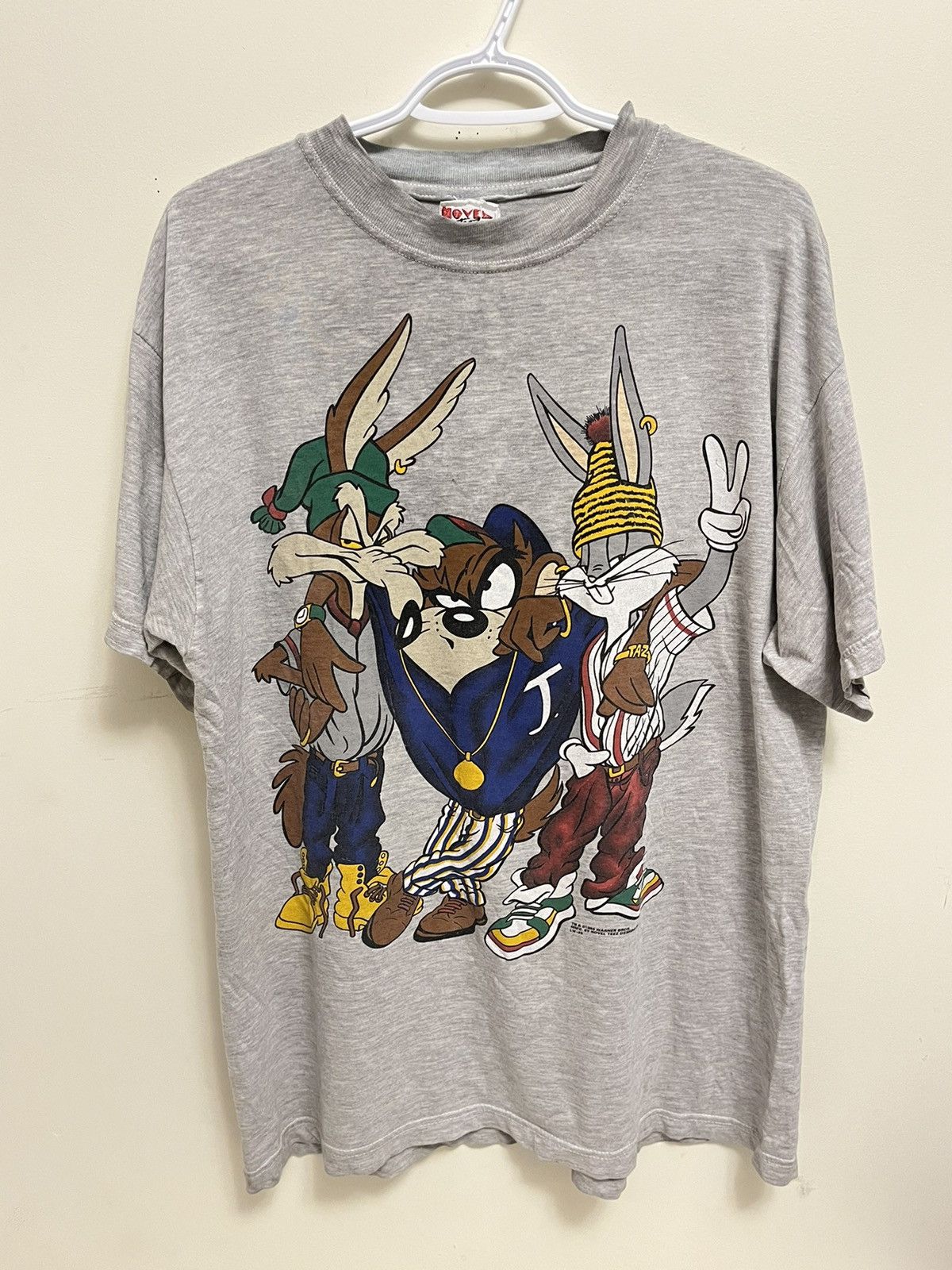 Vintage 1994 HipHop Looney Tunes Bugs Bunny Rap Tee | Grailed