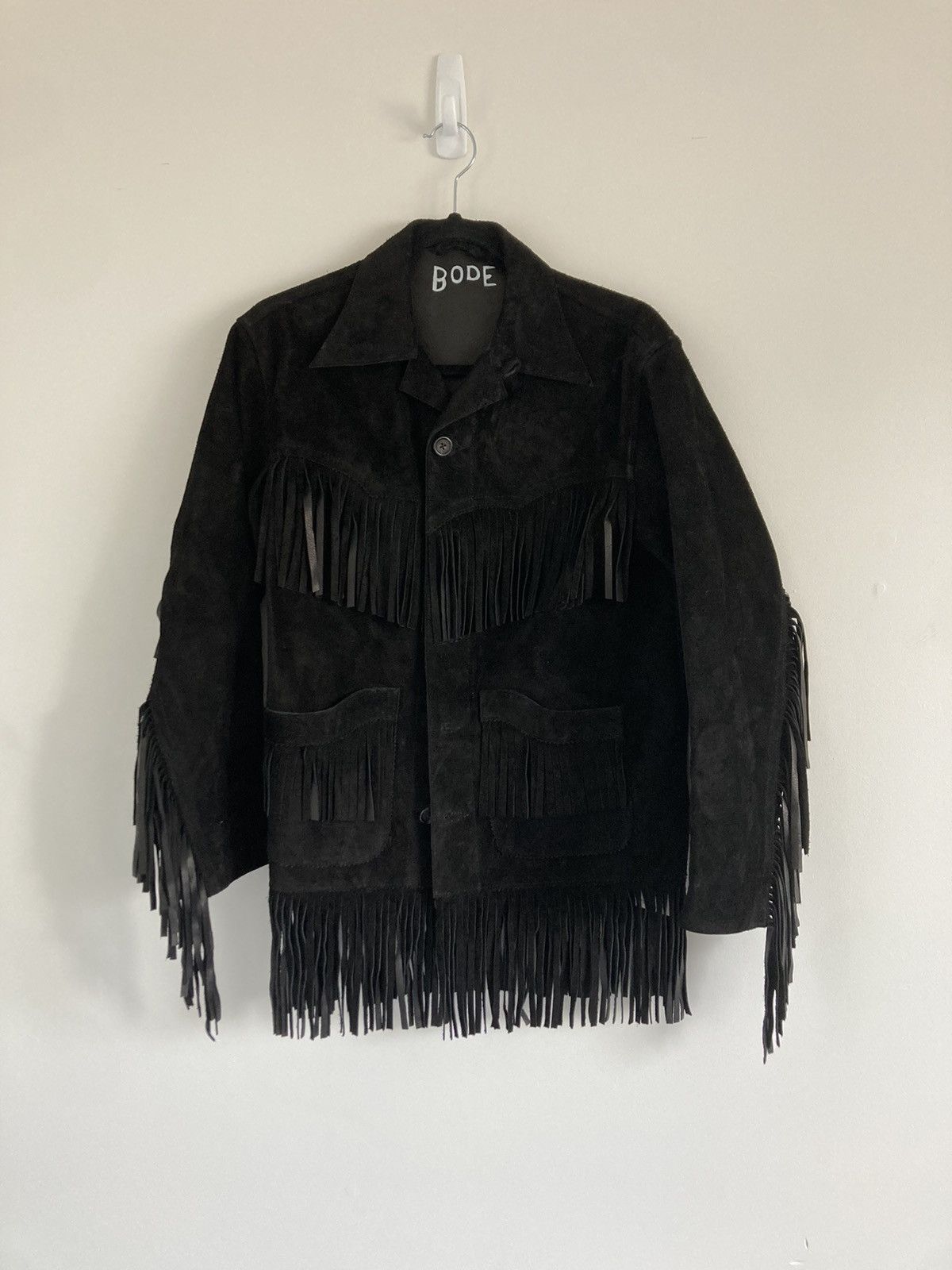 Bode Suede Fringe Jacket | Grailed Bode Suede Fringe Jacket | Grailed