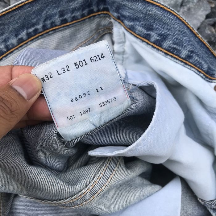 Levi's Vintage Levis 501 distressed ripped jean kurt cobain style | Grailed Levi's Vintage Levis 501 distressed ripped jean kurt cobain style | Grailed