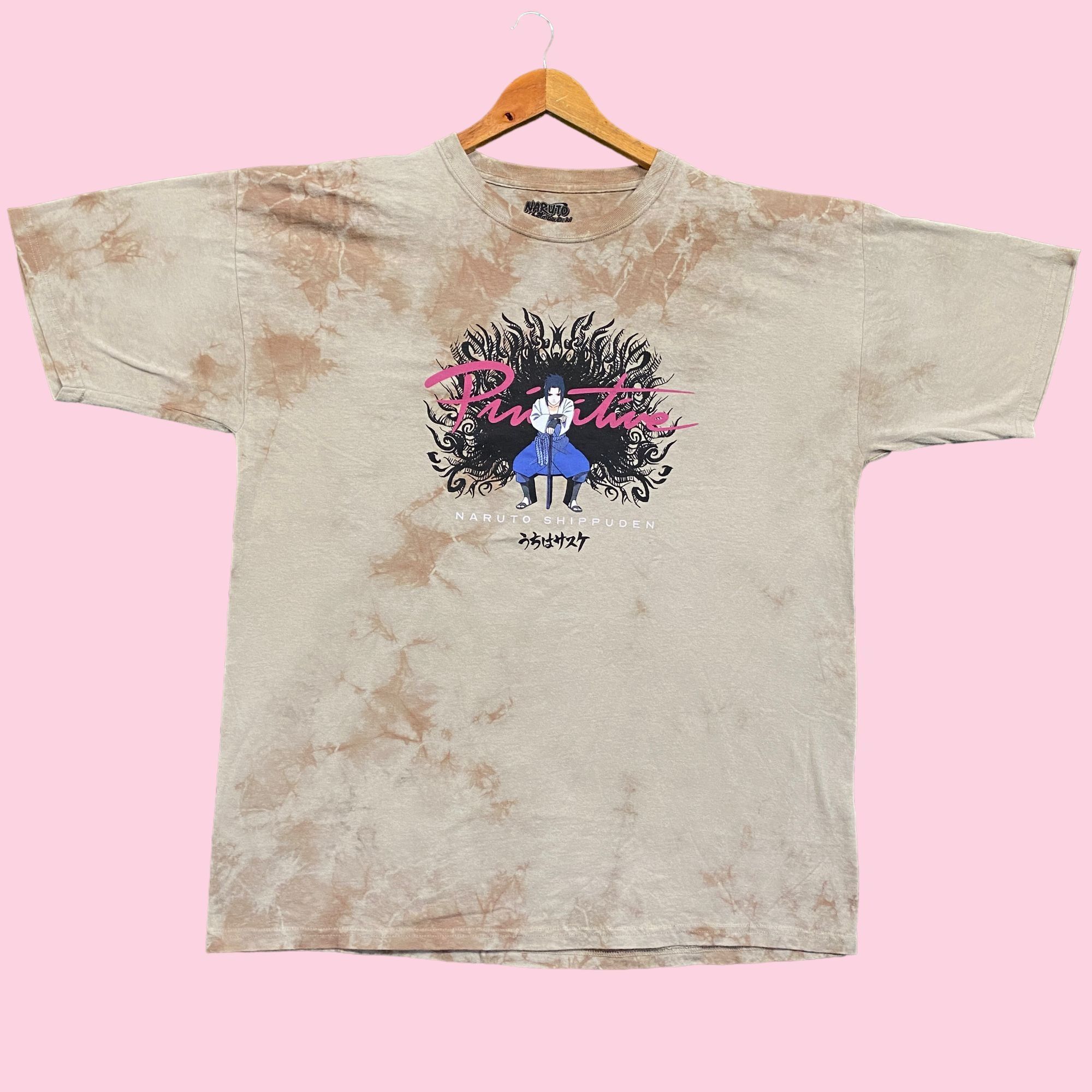 Primitive Primitive x Naruto Shippuden Tie Dye Anime Tee L | Grailed