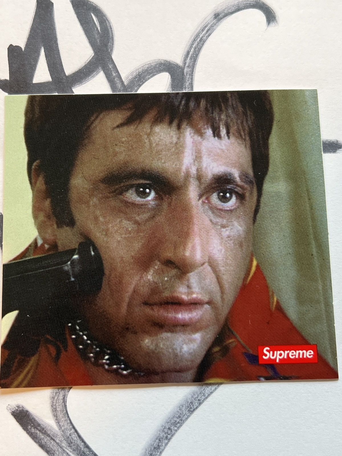 Supreme Supreme Scarface Shower Scene Sticker | Grailed
