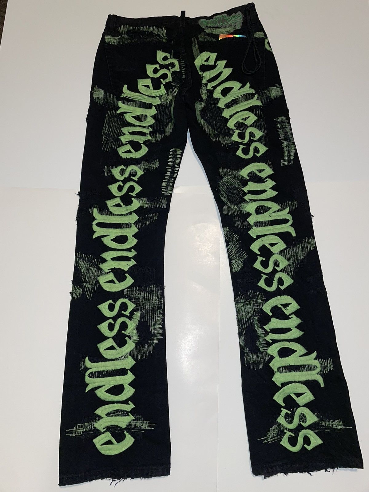 Vlone Endless Denim | Grailed