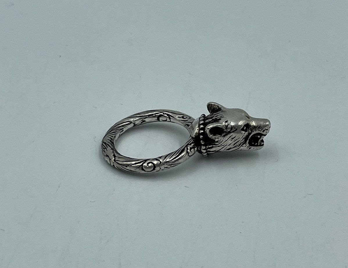 Gucci Gucci Anger Forest Wolf Head Ring | Grailed