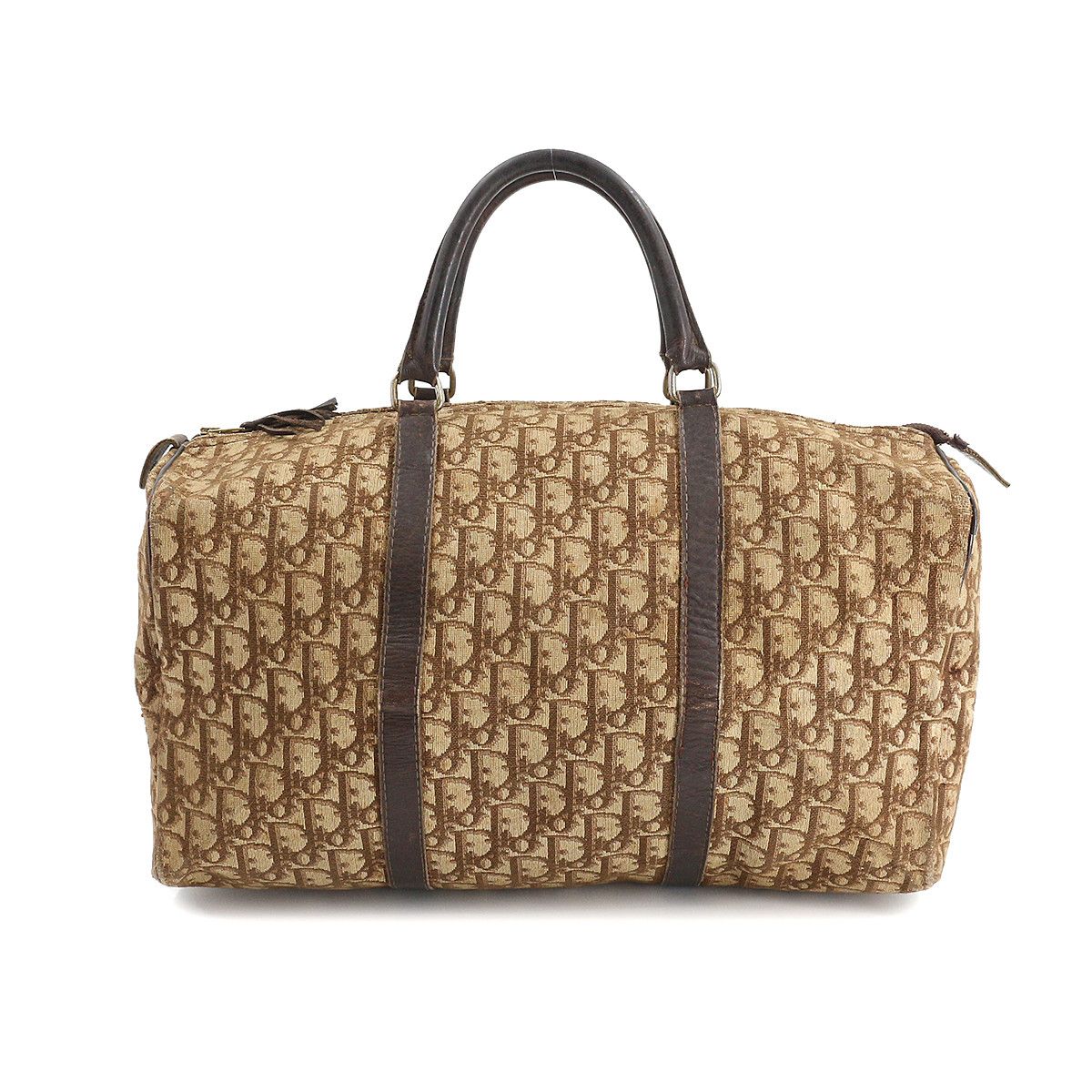 Dior Christian Dior Brown Monogram Boston Duffle Bag | Grailed