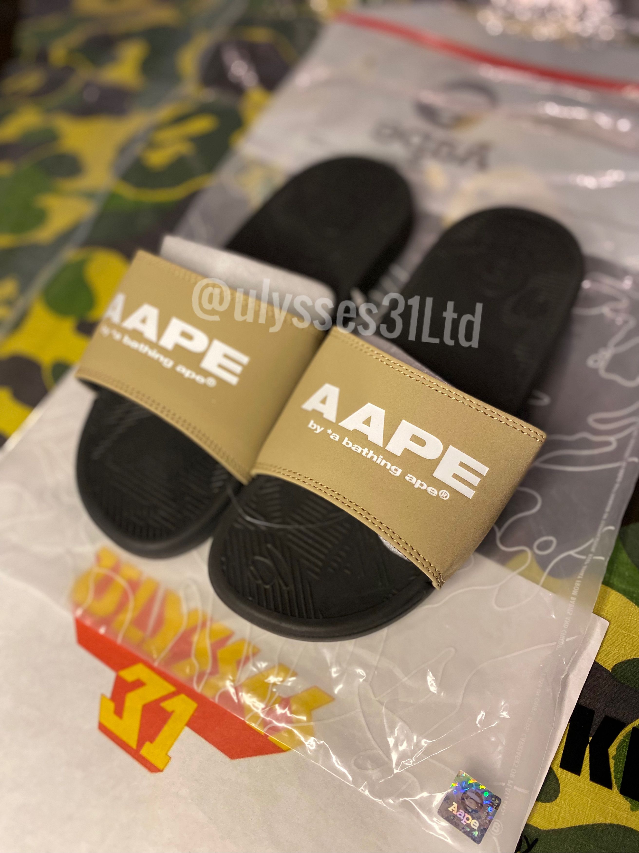 Aape Aape by BATHING APE Slides | Grailed