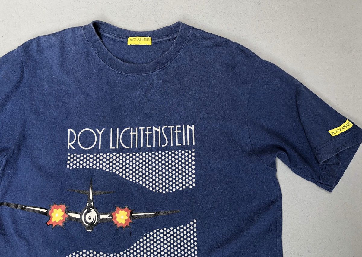 Art Vintage Roy Lichtenstein Fighter Jets Tshirt | Grailed
