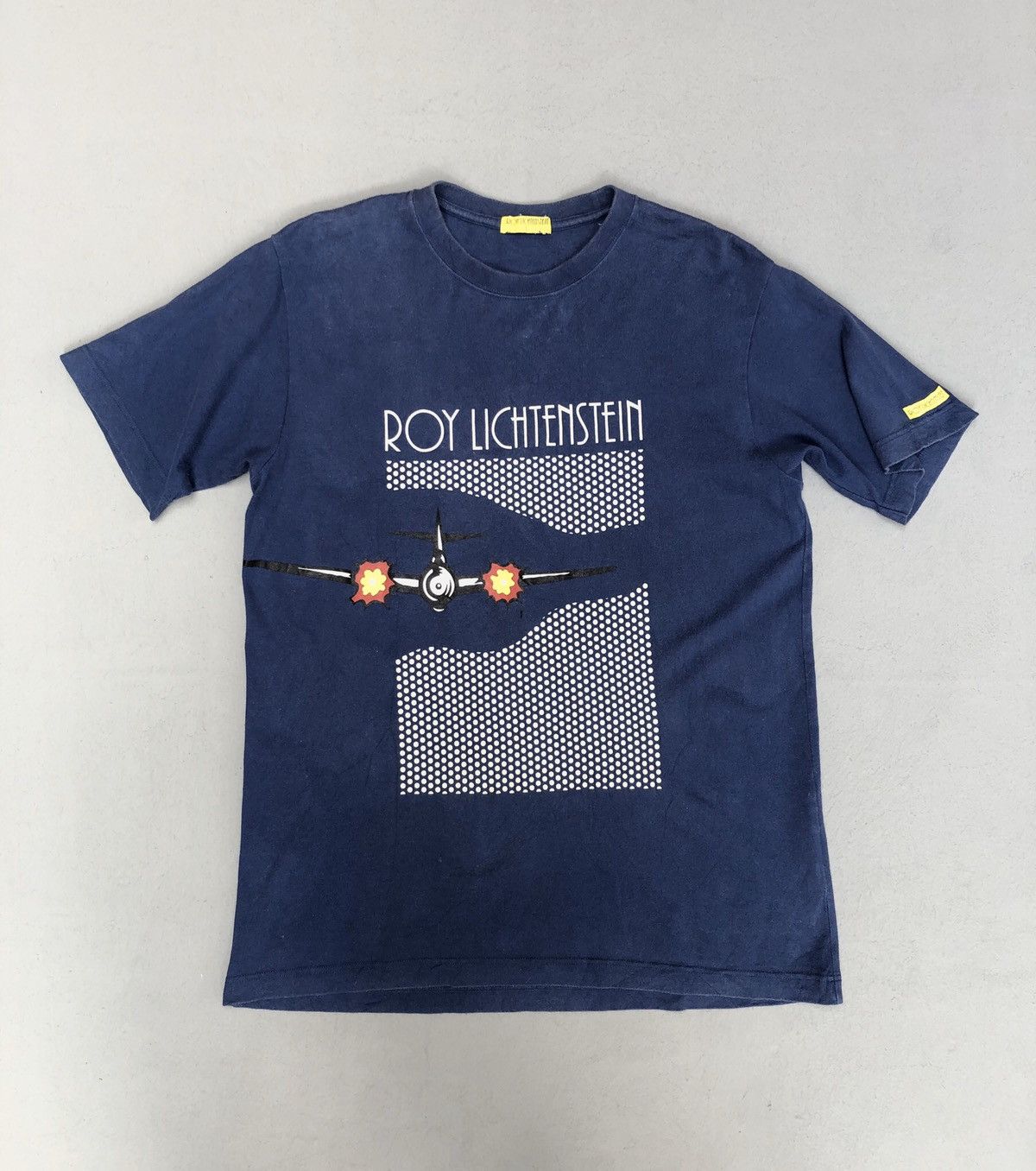 Art Vintage Roy Lichtenstein Fighter Jets Tshirt | Grailed
