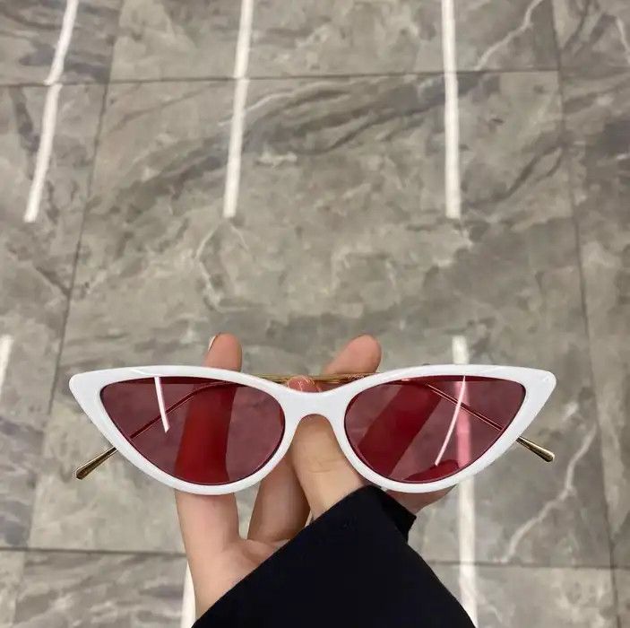 Vintage Vintage triangle sunglasses | Grailed