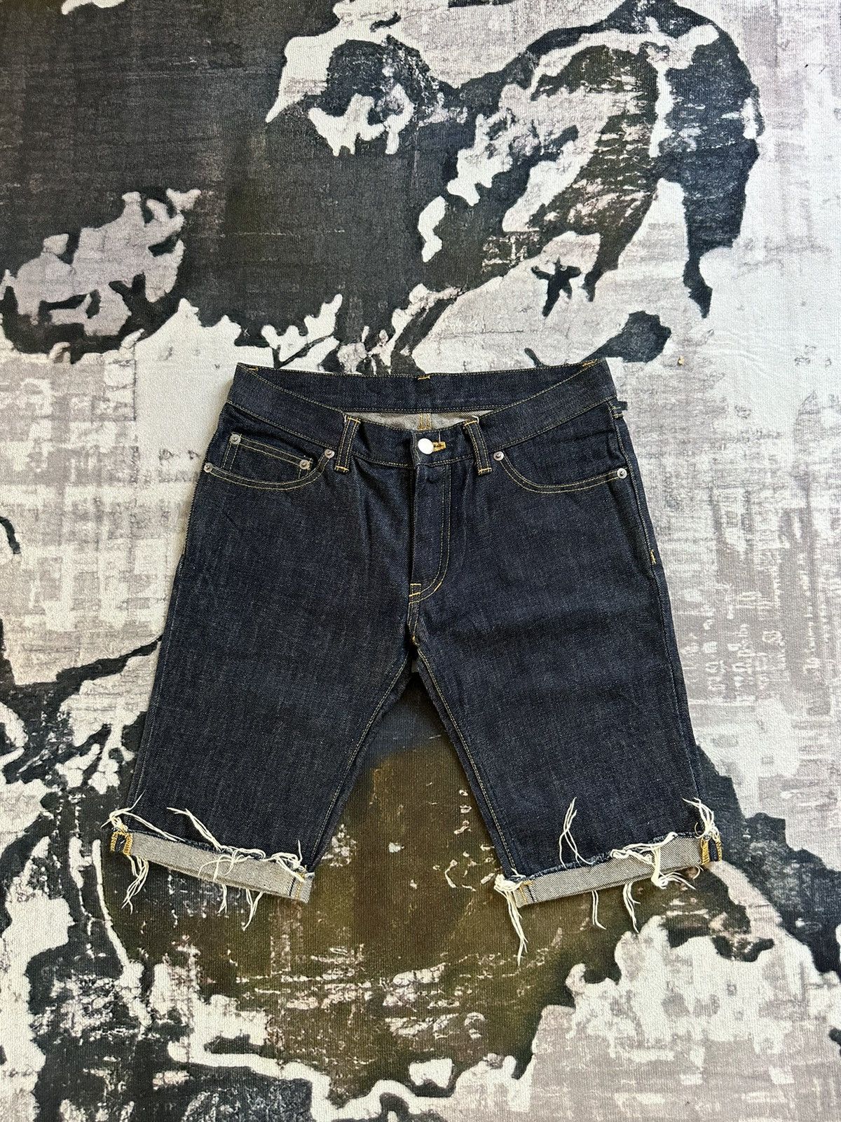 Number (N)ine SS01 Number Nine short denim archive | Grailed
