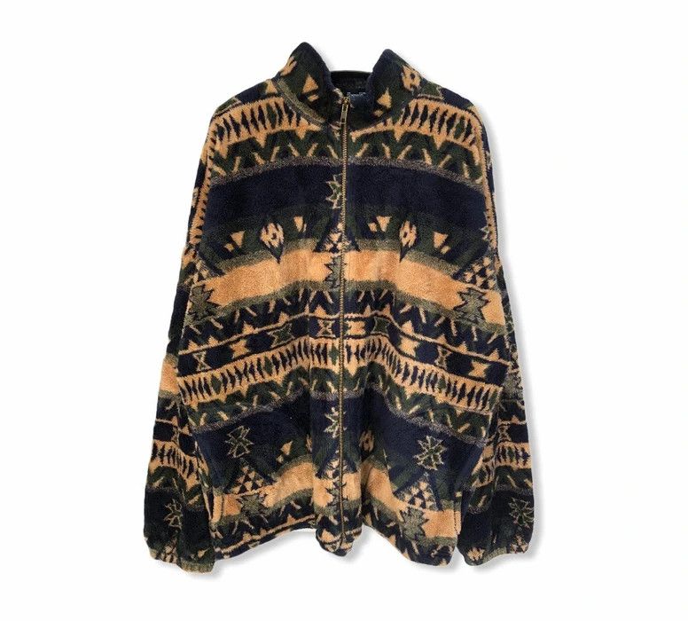 Vintage Vintage Ezze Wear Outdoor Style Fullprint Jacket 🧥 | Grailed